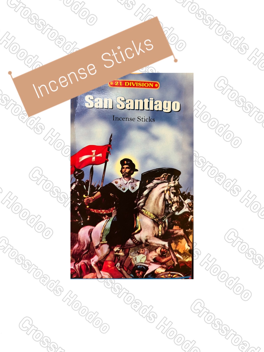 San Santiago Incense Sticks - 6 Packs | Hoodoo, Conjure, Wiccan, Pagan ...
