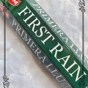First Rain Incense Sticks | 6 Pack Bundle (120) | Hand-dipped Incense for Cleansing, Meditation ...