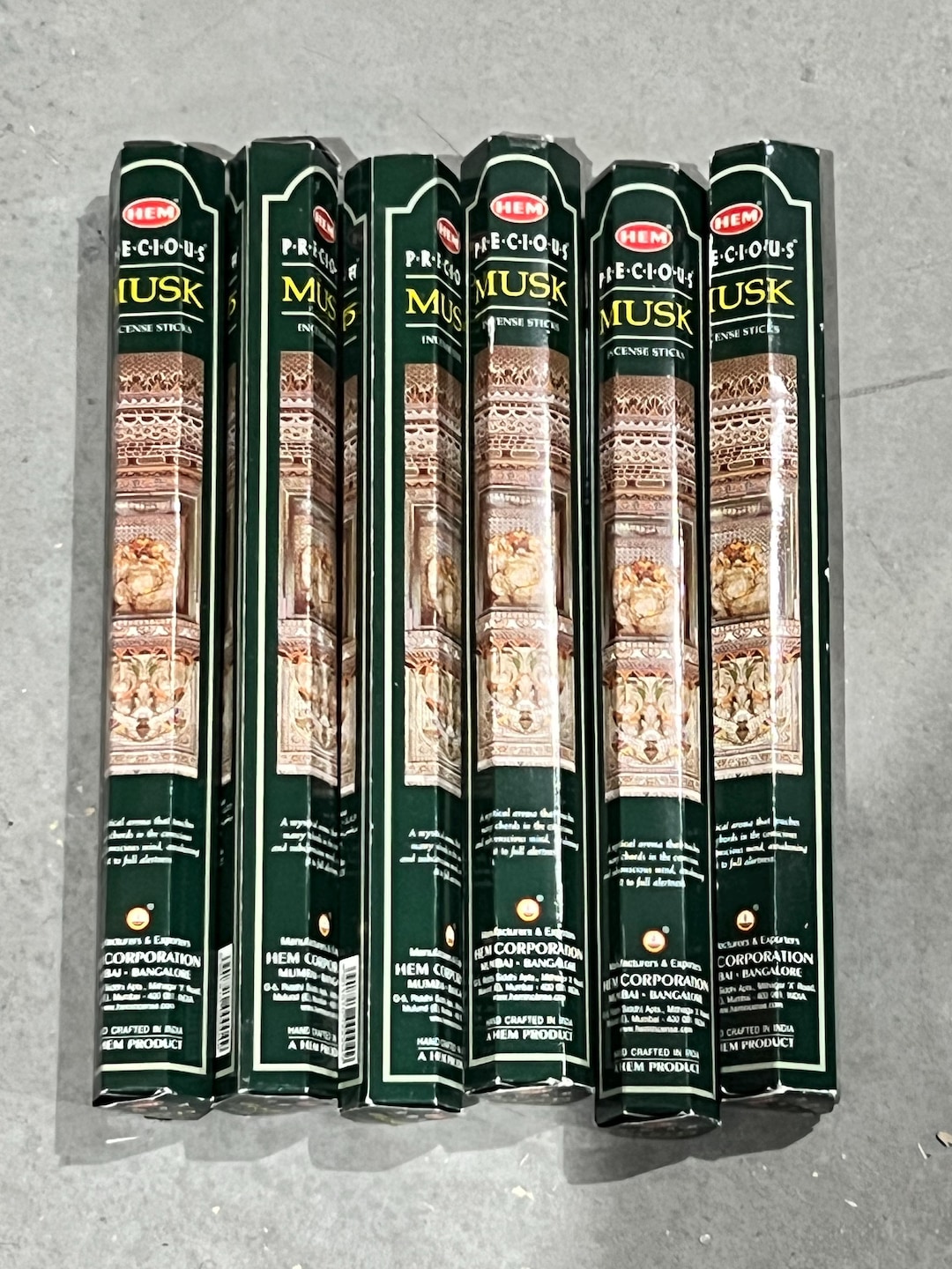 6 Packs of Musk Incense Sticks - 13 Crossroads Hoodoo, Pagan. Witch ...