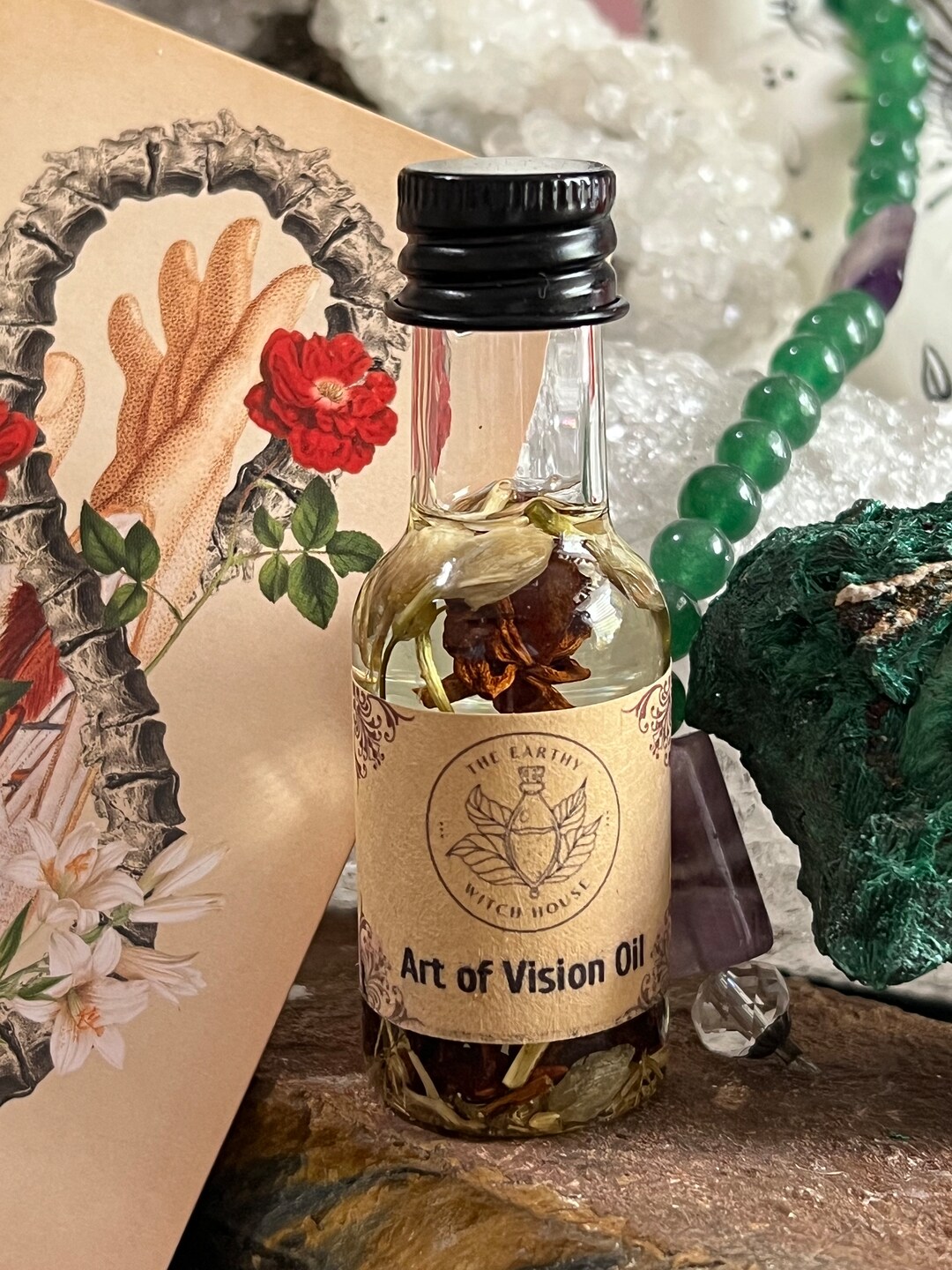 Elite Conjure Art of Vision Oil Potion by the Earthy Witch - Etsy