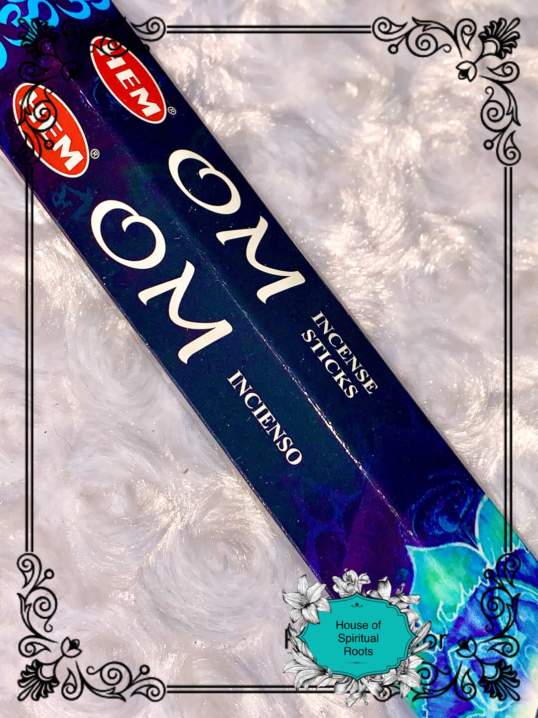 6 Packs of Om Incense Sticks - 13 Crossroads Hoodoo, Pagan. Witch ...