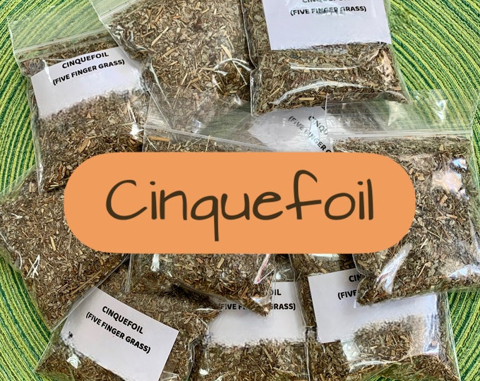 Cinquefoil Five Finger Grass Herb - Success, Money, Power, and Wisdom ...
