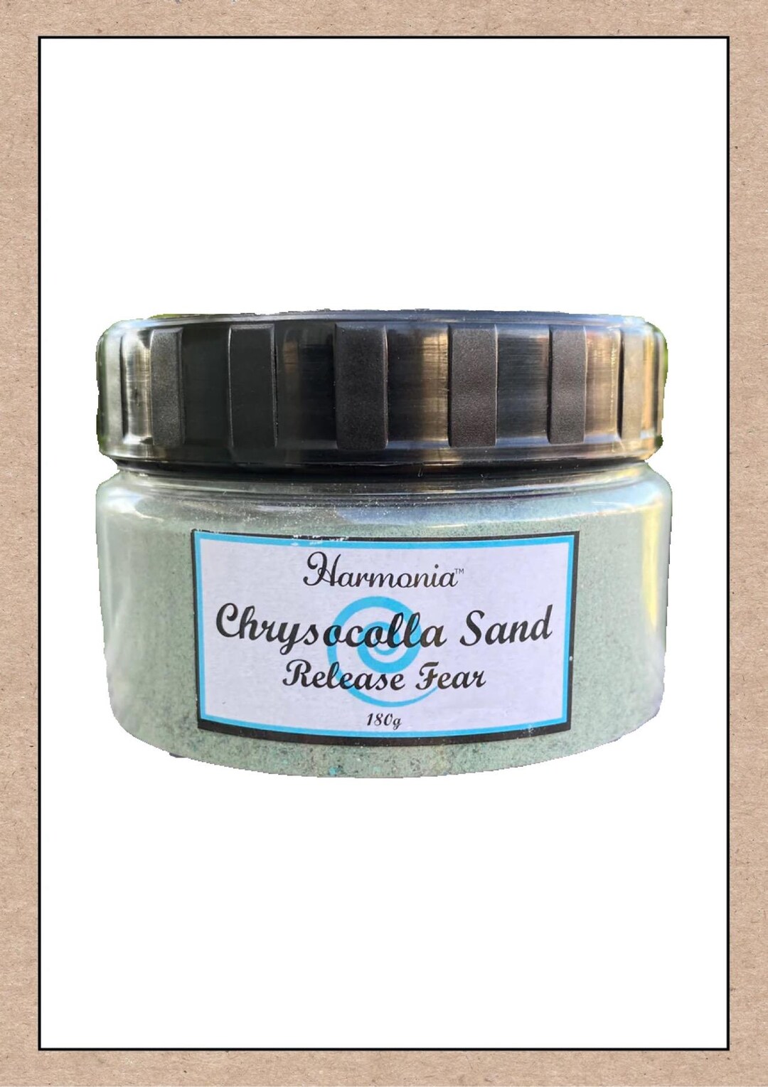 Chrysocolla Crystal Sand Powder for Ritual Candles, Potion, Charms ...