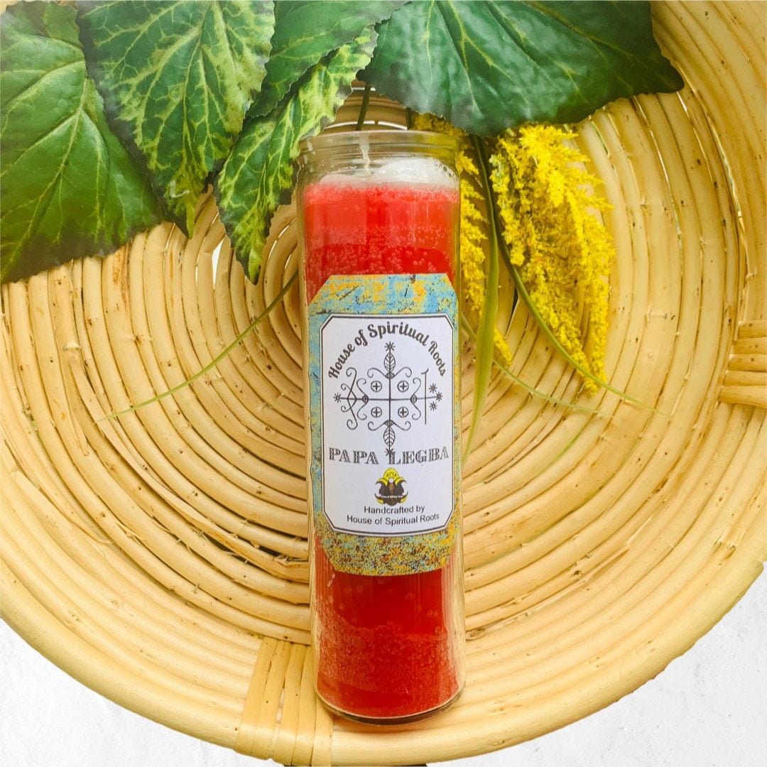 Fixed Lwa Papa Legba Manifestation Ritual Spell Candle - Hoodoo, Voodoo ...