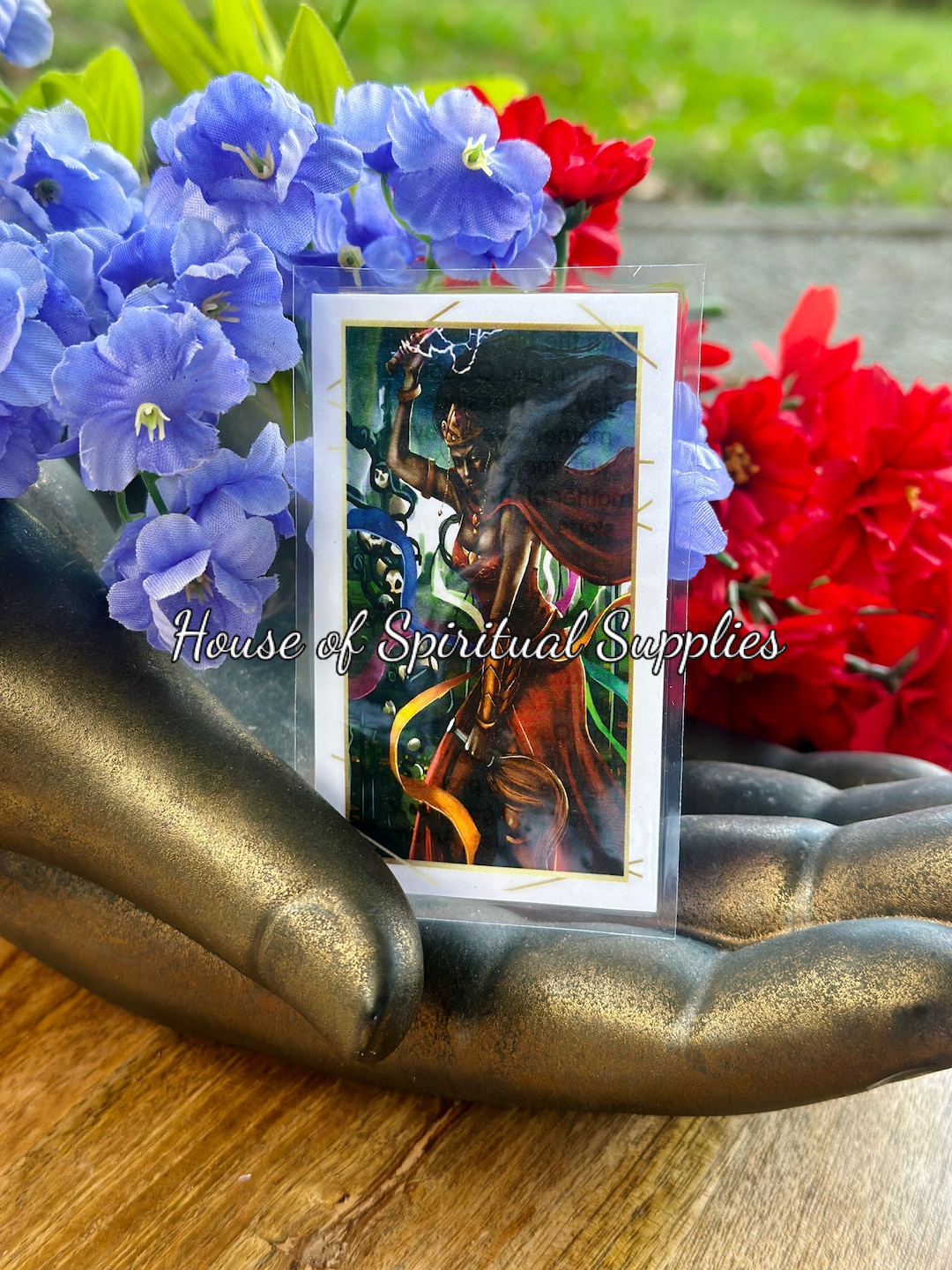 Orisha Oya Prayer Card Ifa Santeria Hoodoo, Voodoo, Wicca, Pagan ...
