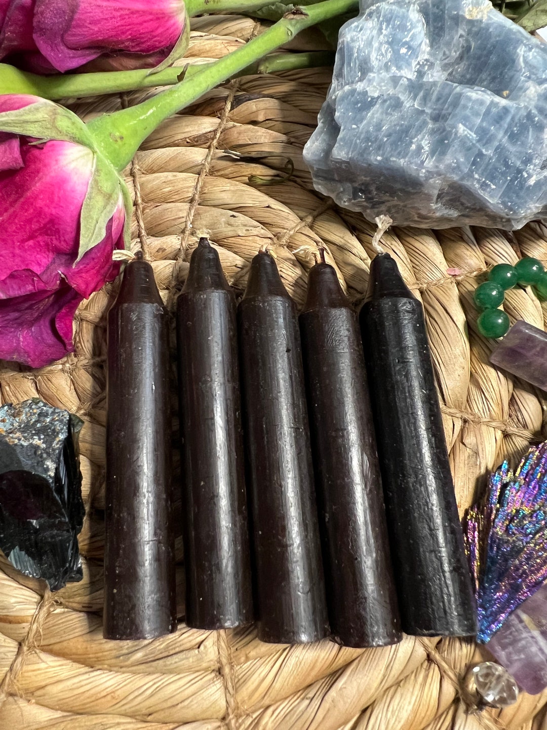 Small Black Sabbath, Ritual Altar Candles for Ritual Spell - Hoodoo ...