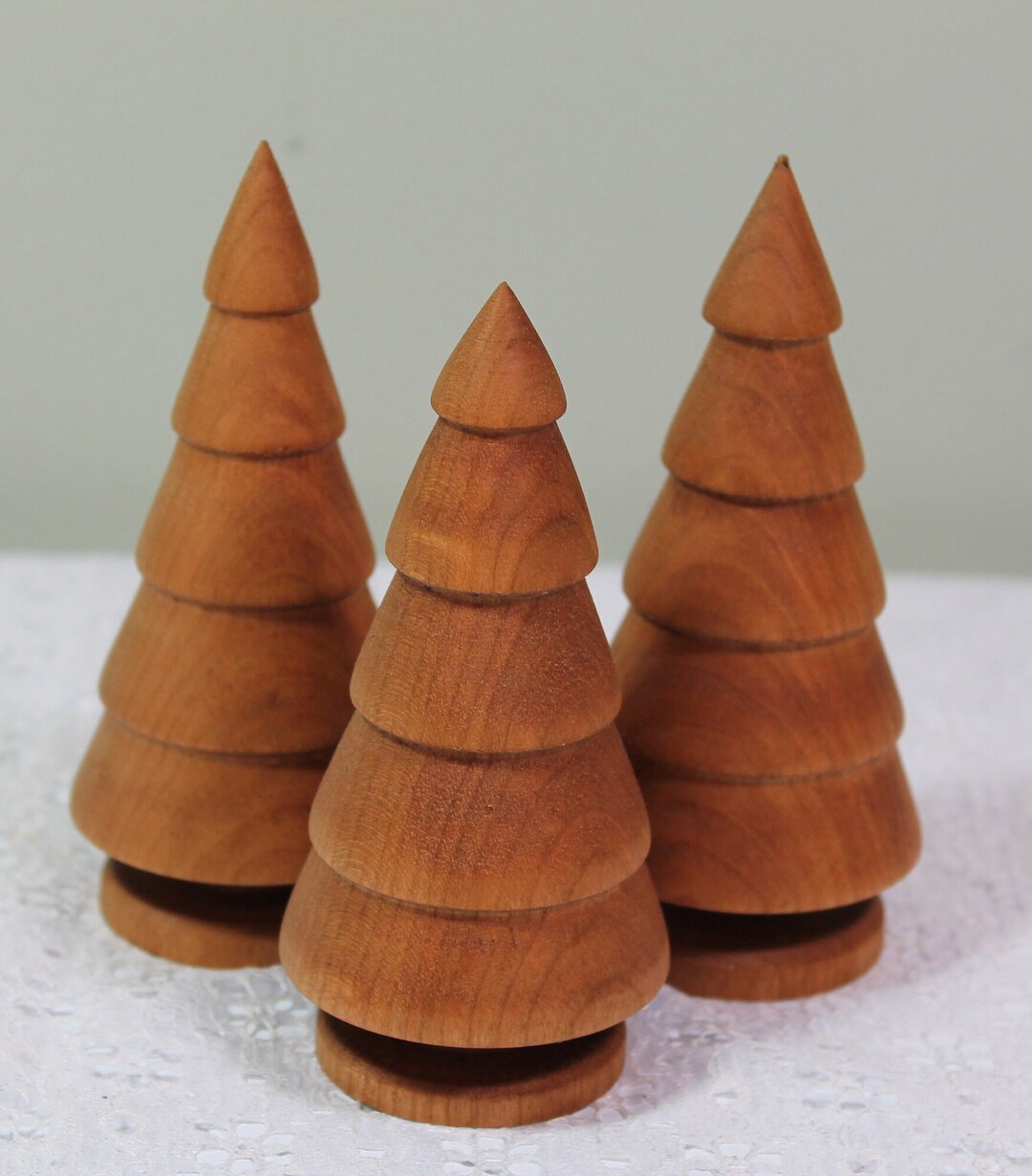 Wooden Trees, Trio of Wood Trees, Christmas Trees - Etsy