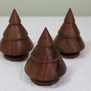 Wooden Trees, Trio of Wood Trees, Christmas Trees - Etsy