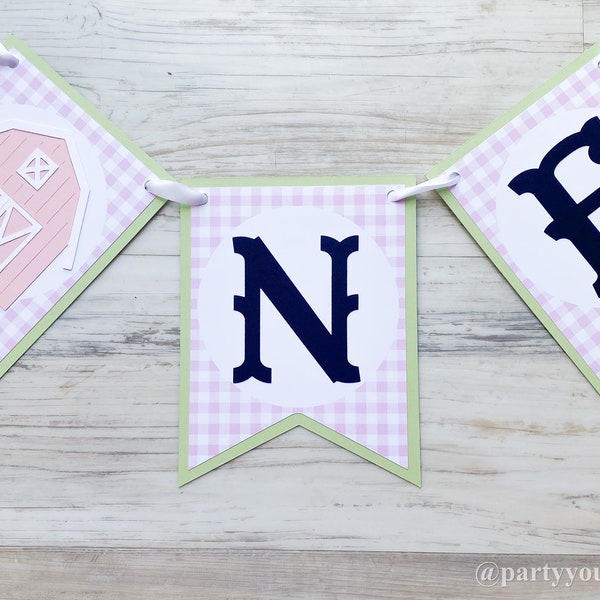 Gingham Party Decor - Etsy