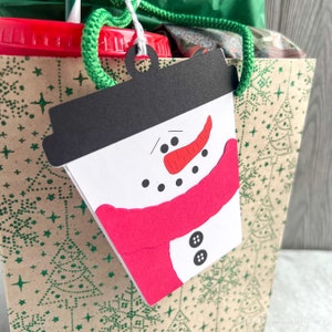 Holiday Latte Gift Card Holders, Christmas Character Paper Made Gift ...