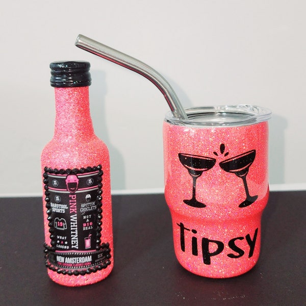 Personalized Liquor Bottle With Shot Glass - Etsy