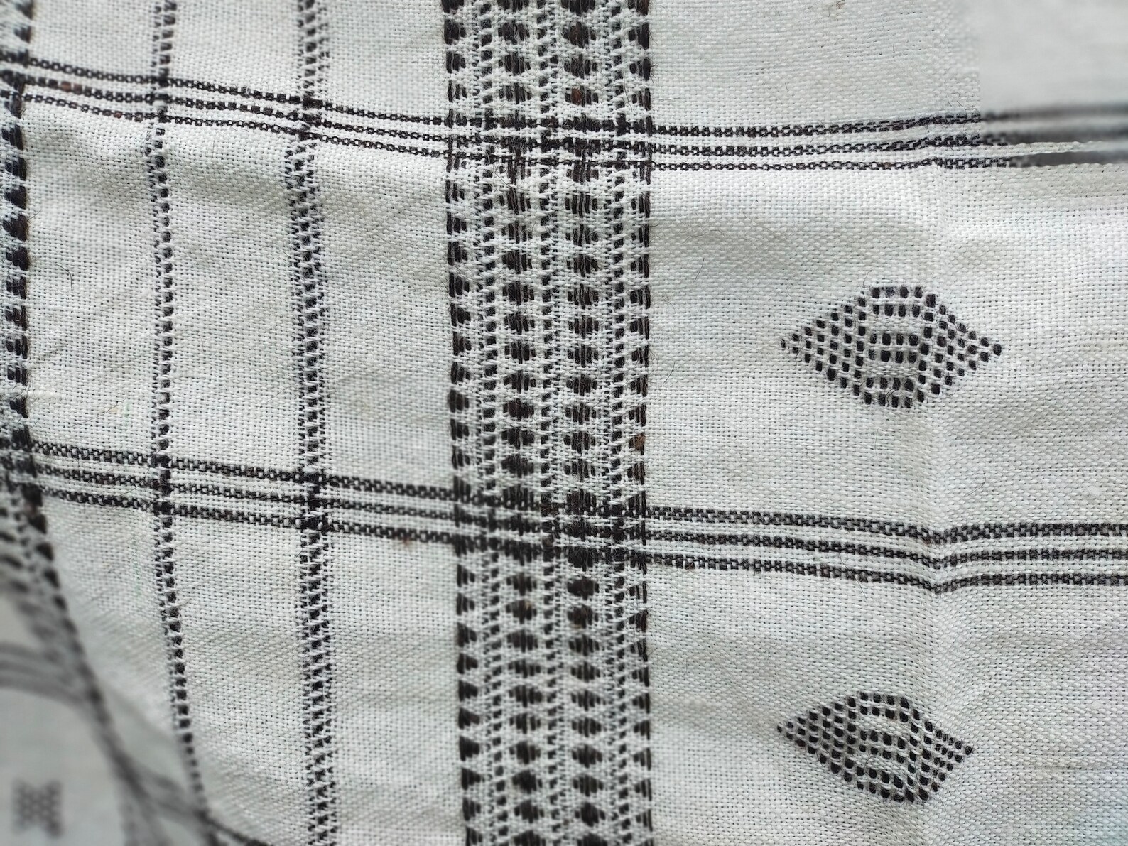 Large Handwoven Desi Wool (indian Wool) Shawl, Throw or Blanket in ...