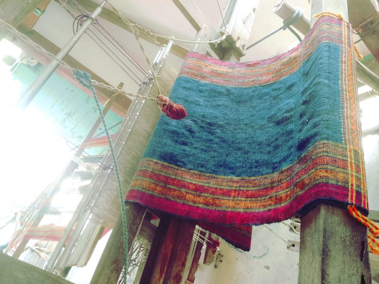 Handwoven Desi Wool indian Wool Indigo Shawls/throws From - Etsy