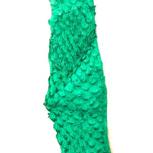 Handmade Green Carp Fish Skin Leather - Etsy