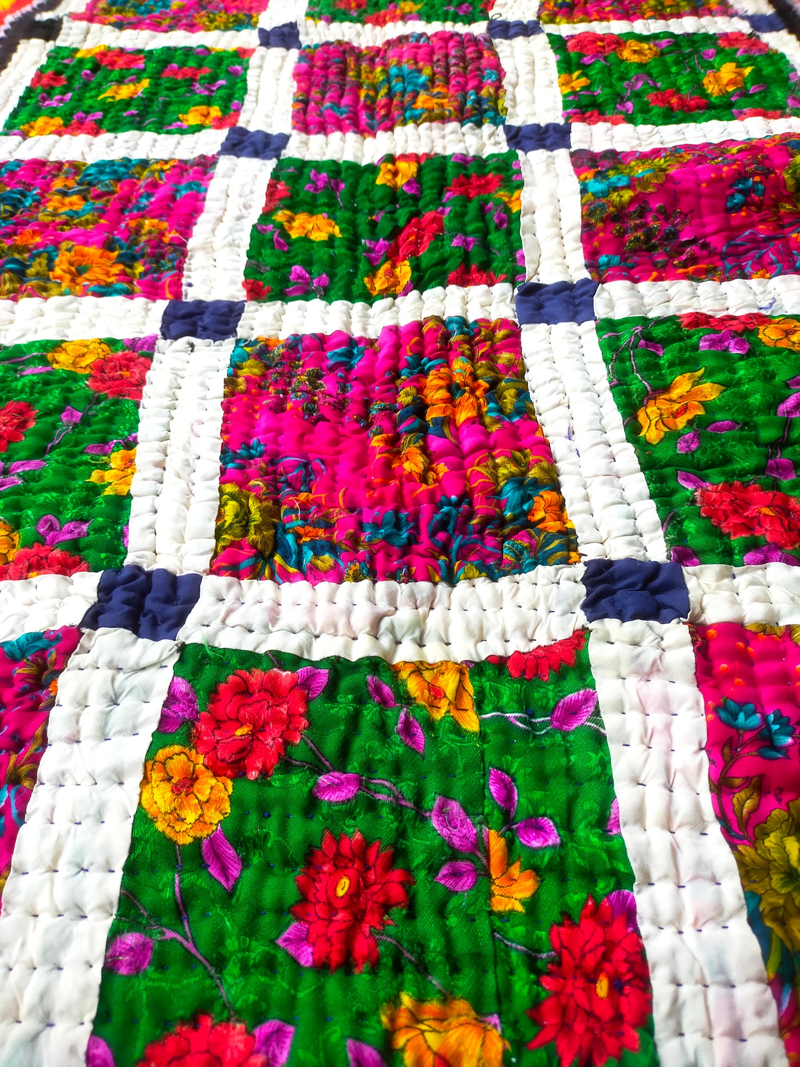 Hand-stitched Patchwork Quilt From the Meghwal Tribe of Kutch, Gujarat. - Etsy