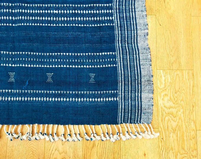 Handwoven Desi Wool indian Wool Indigo Shawls/throws From - Etsy