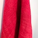 Handwoven Desi Wool (indian Wool) Red Scarf or Throw From Kutch Gujarat ...