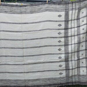 Large Handwoven Desi Wool (indian Wool) Shawl, Throw or Blanket in ...