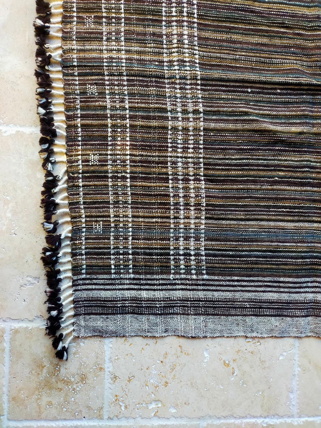 Handwoven Desi Wool (indian Wool) Shawls/throws From Kutch Gujarat ...