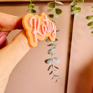 3D Name Badge - Etsy