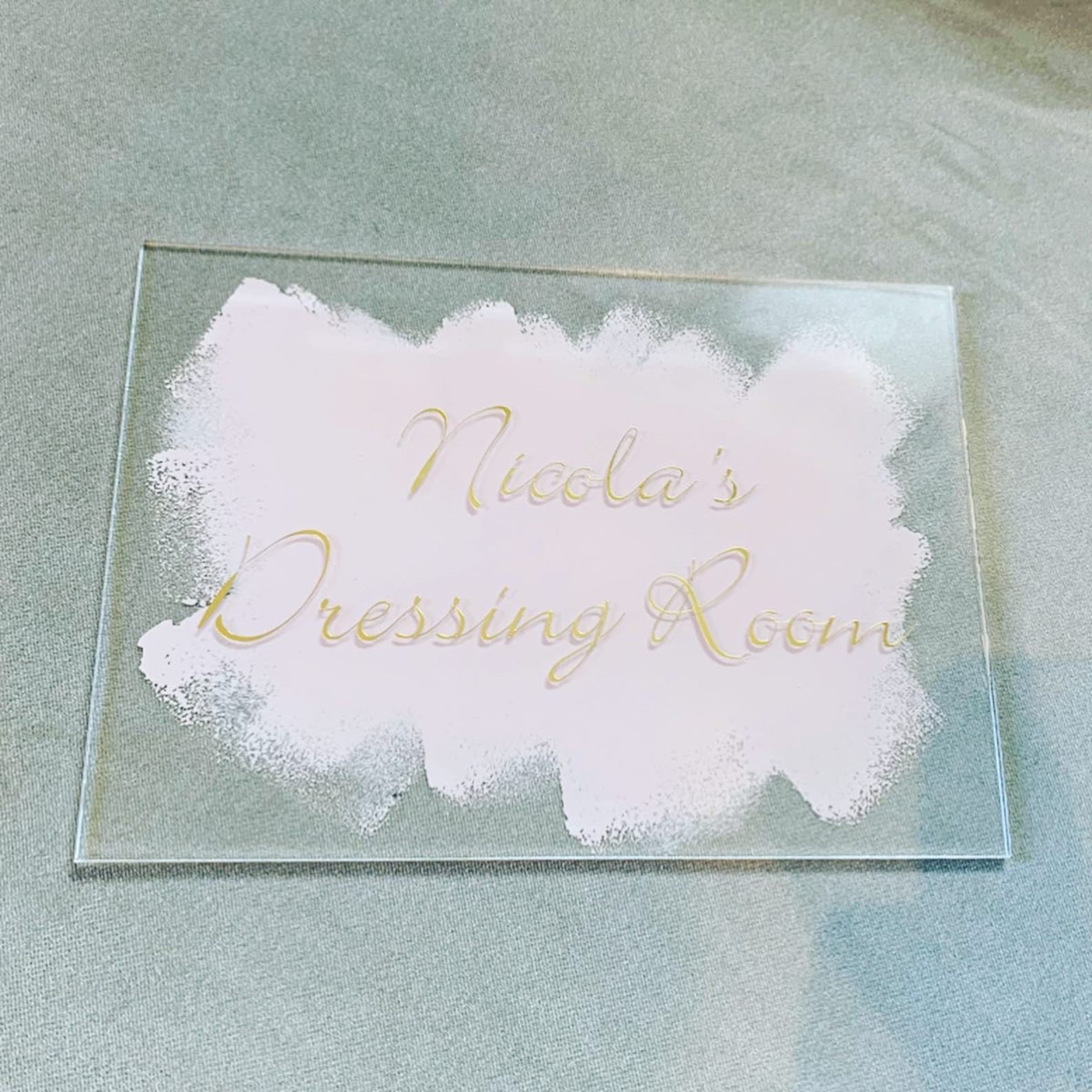 Personalised Dressing Room Sign - Etsy