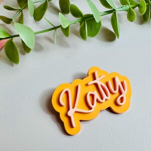 3D Name Badge - Etsy