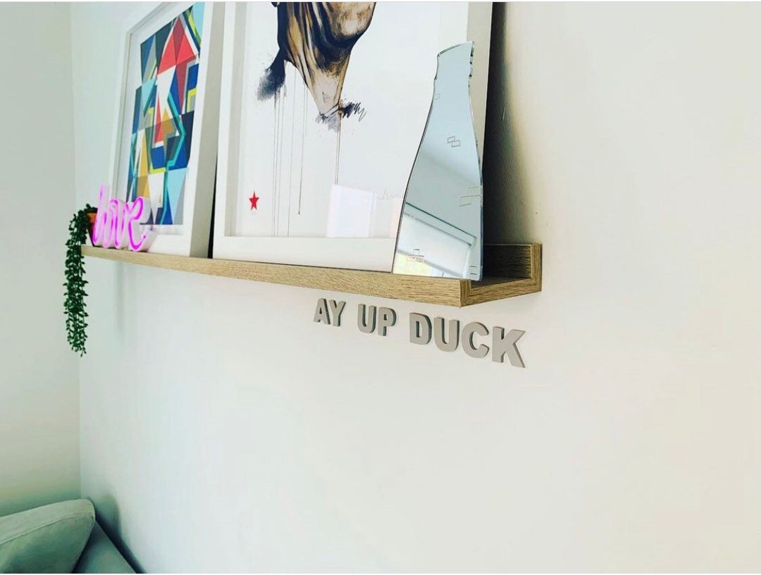 Ay up Duck 3D Wall Sign - Etsy