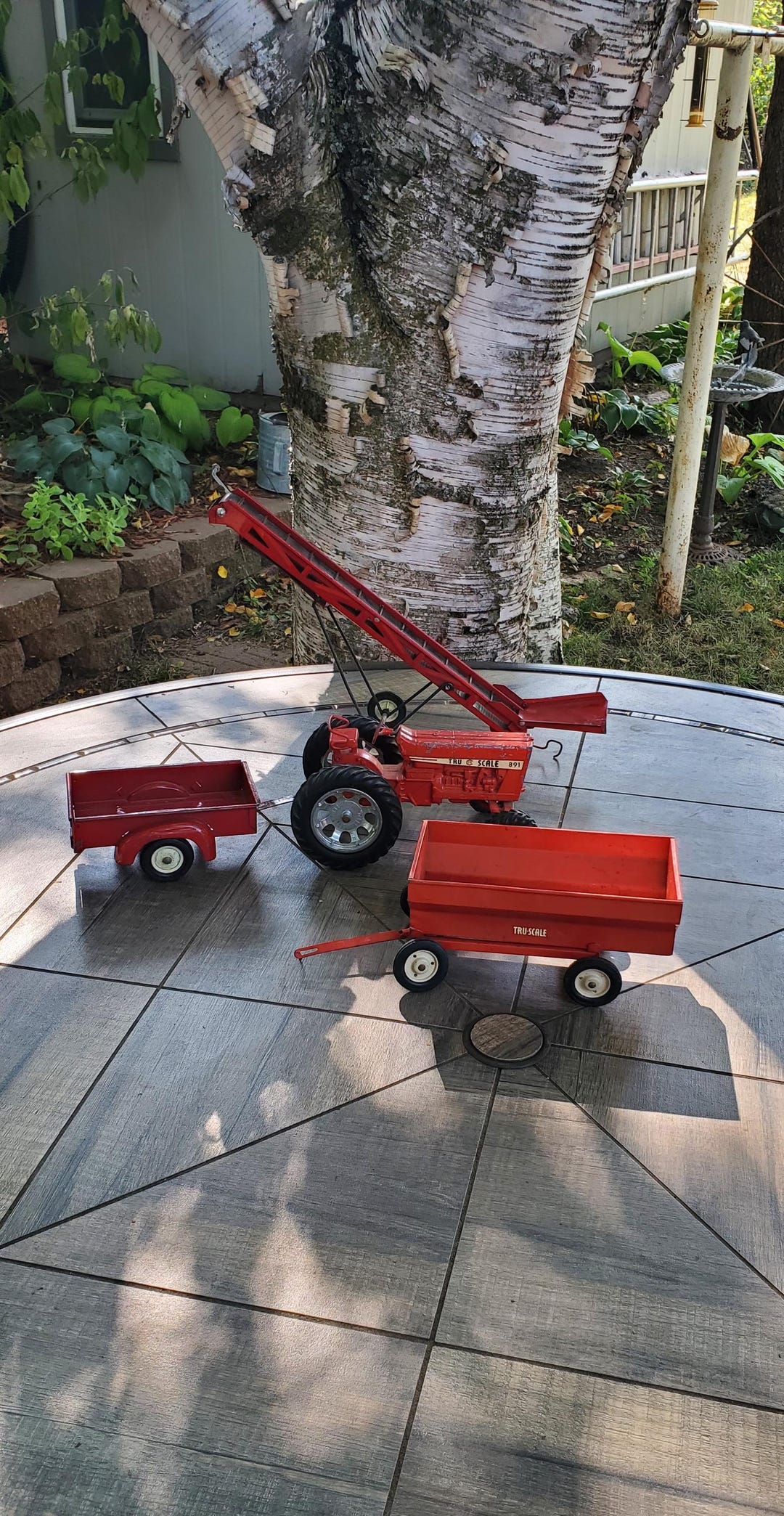 Tru-scale Farm Toys,4 Piece Set, Tru Scale Farm Toys, Model 891, Wide ...