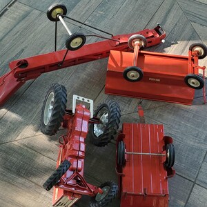 Tru-scale Farm Toys,4 Piece Set, Tru Scale Farm Toys, Model 891, Wide ...