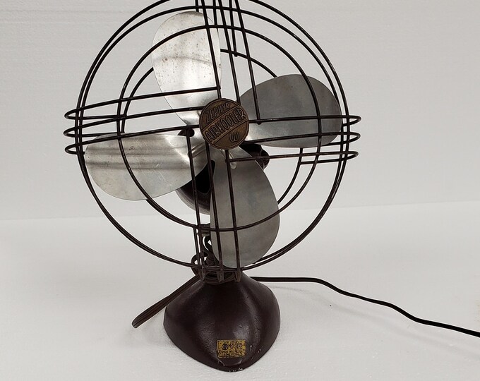 Zephyr Air Kooler 60 Cycle Fan, Zephyr Table Fan, One Speed Fan, Cage ...