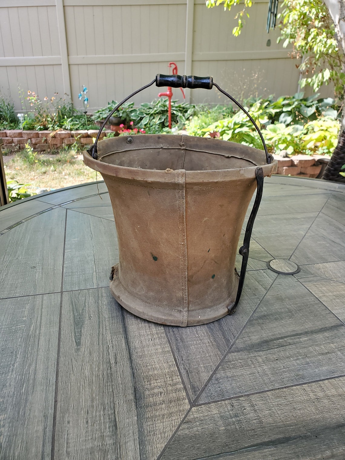 Minnow Bucket Water Bucket Collapsible Bucket Canvas Bucket | Etsy