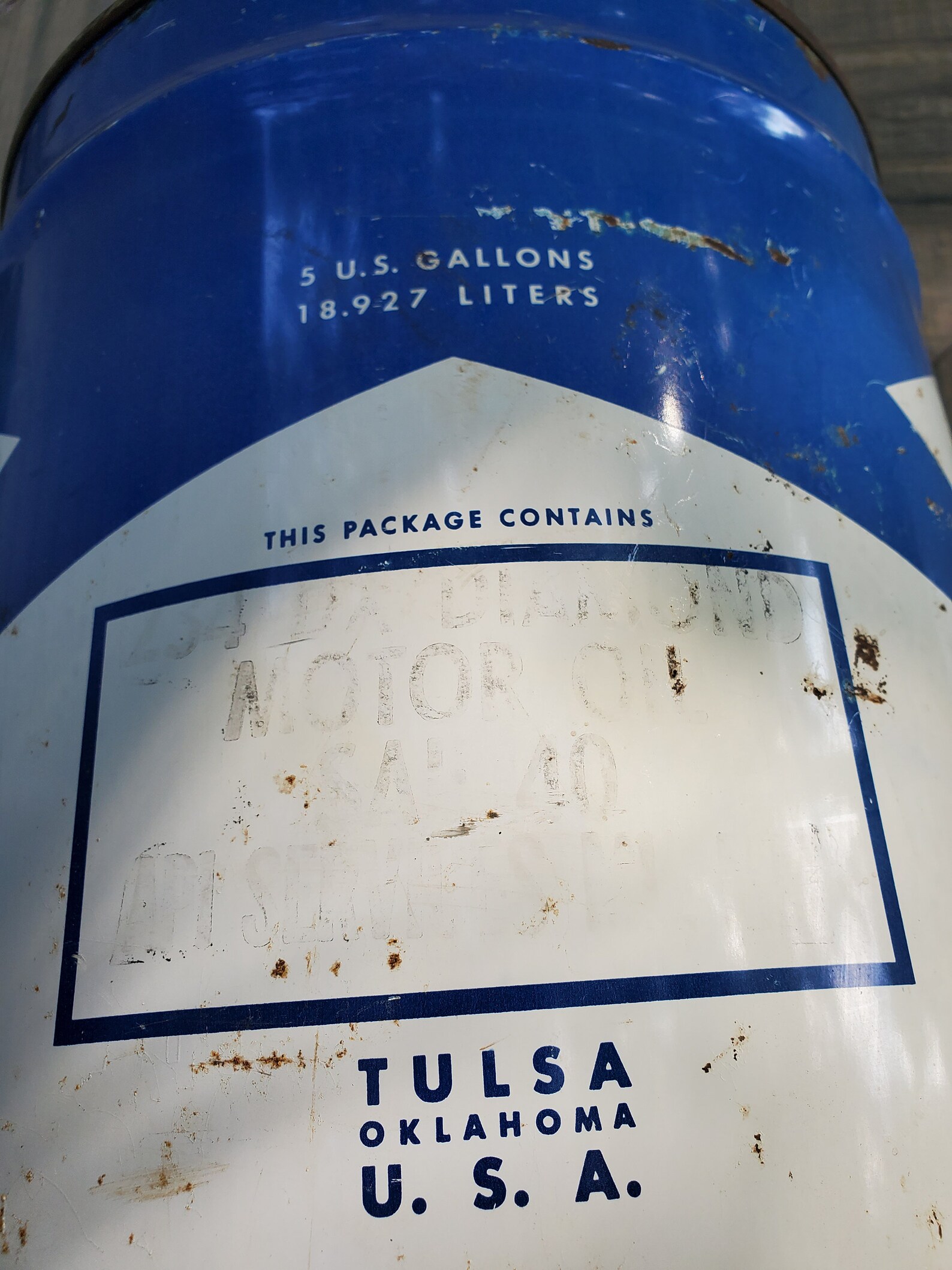 Oil Can DX Oil Can DX Sunray Oil Company 5 Gallon DX Oil - Etsy