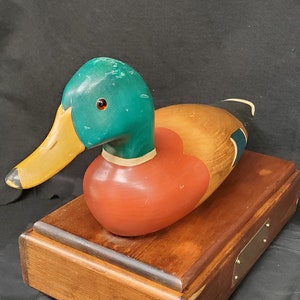 Ducks Unlimited Mallard Duck Decoy Box. Limited Edition Decoy, Mallard ...