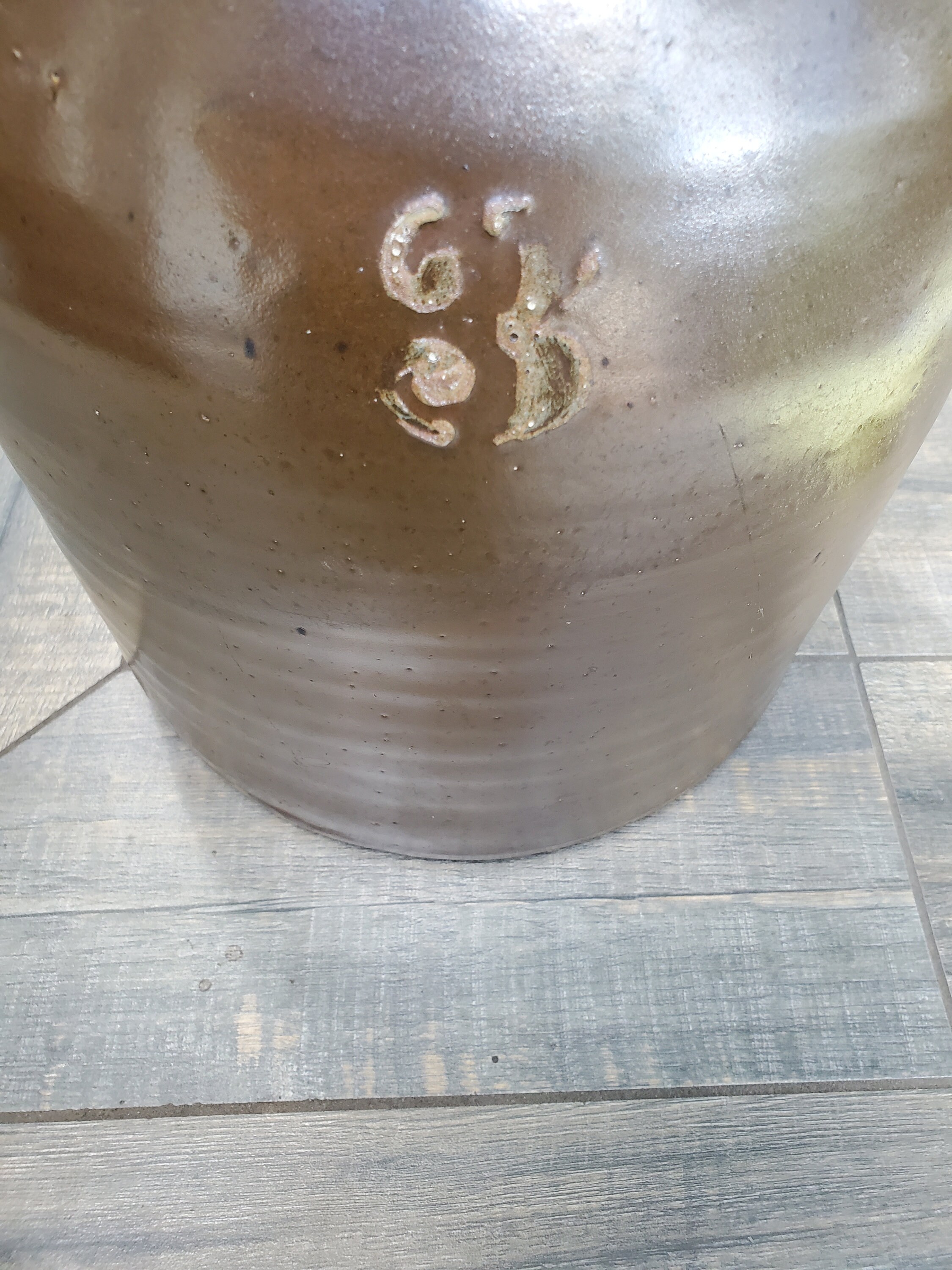 Antique Jug, Brown Beehive Shoulder Jug, Handturned Jug, Vintage Jug ...