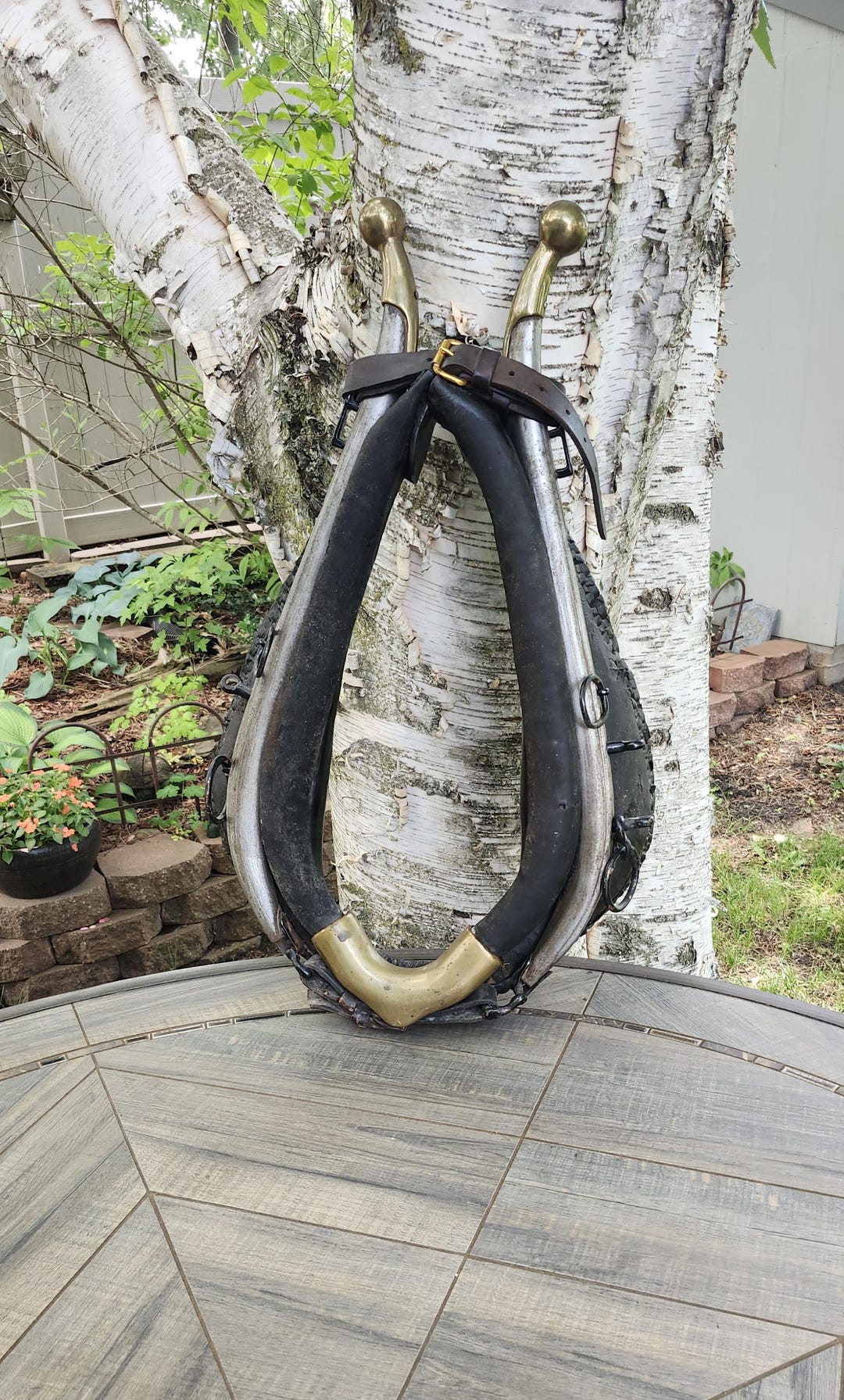 Vintage Horse Collar With Hames: Rustic Farmhouse Decor - Etsy