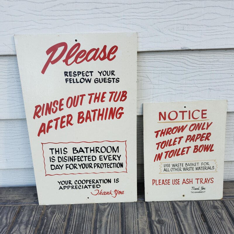 Vintage Signs - Etsy