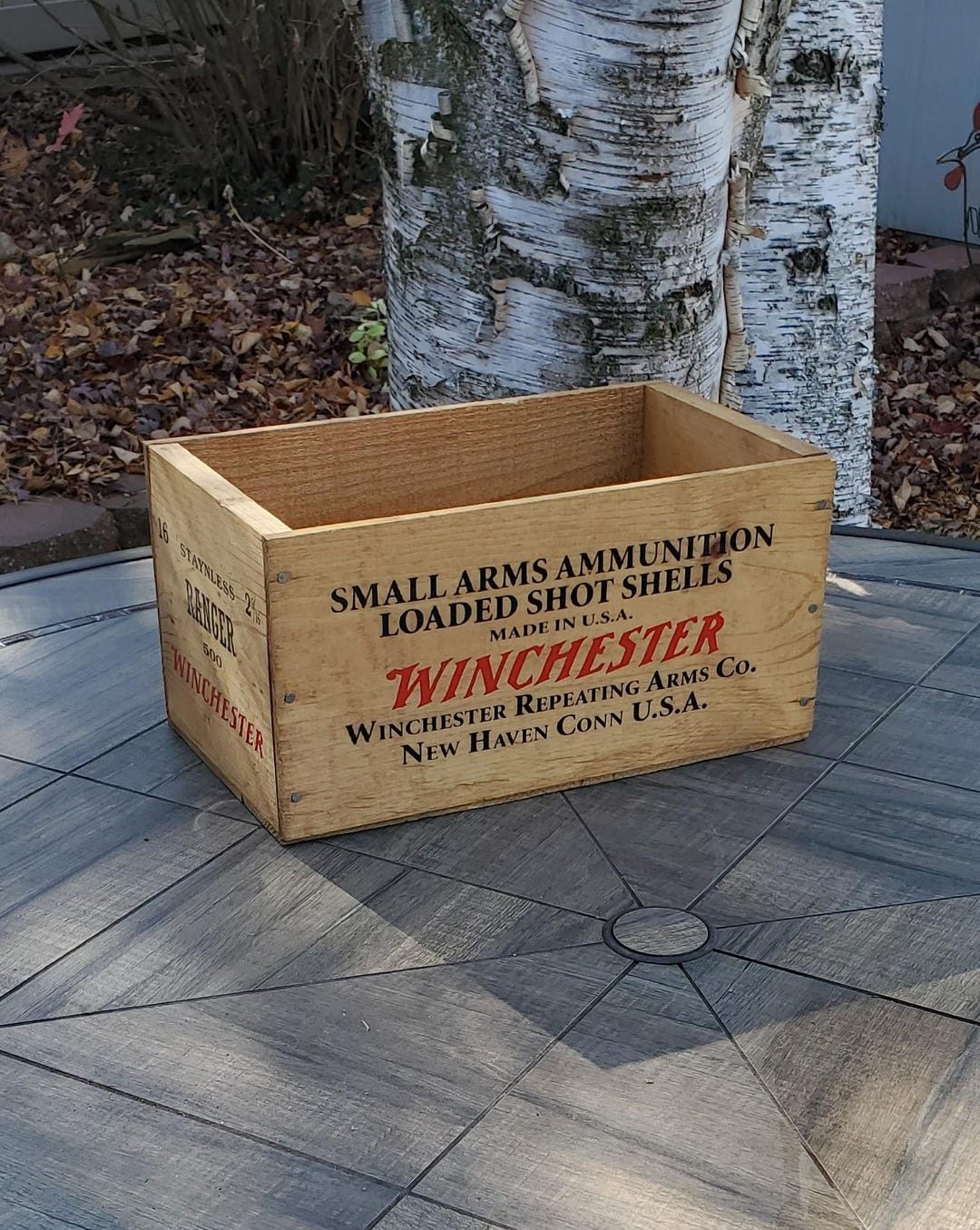 Winchester Ammo Box, Winchester Wooden Box, Winchester Wood Box ...