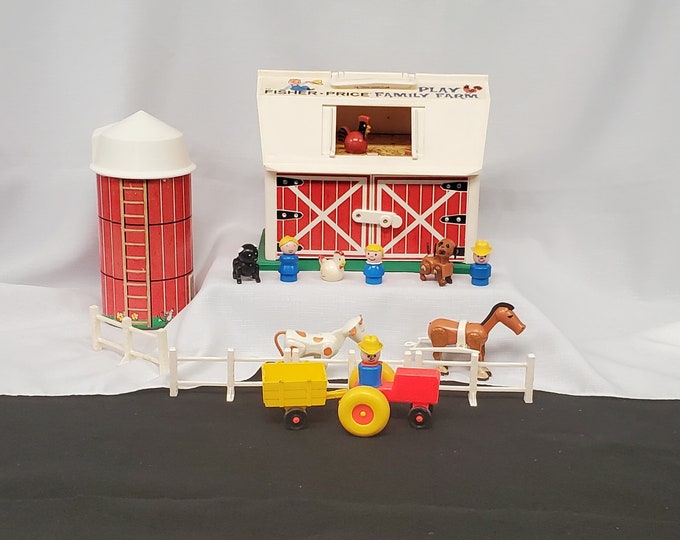 Fisher Price Farm, Fisher Price Barn and Silo, Fisher Price Toys ...