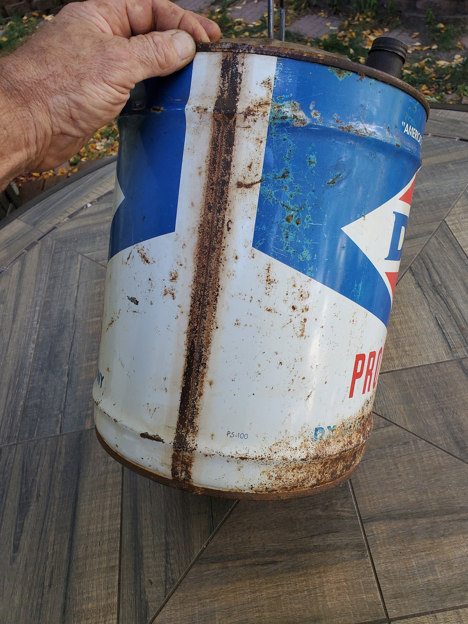 Oil Can DX Oil Can DX Sunray Oil Company 5 Gallon DX Oil - Etsy