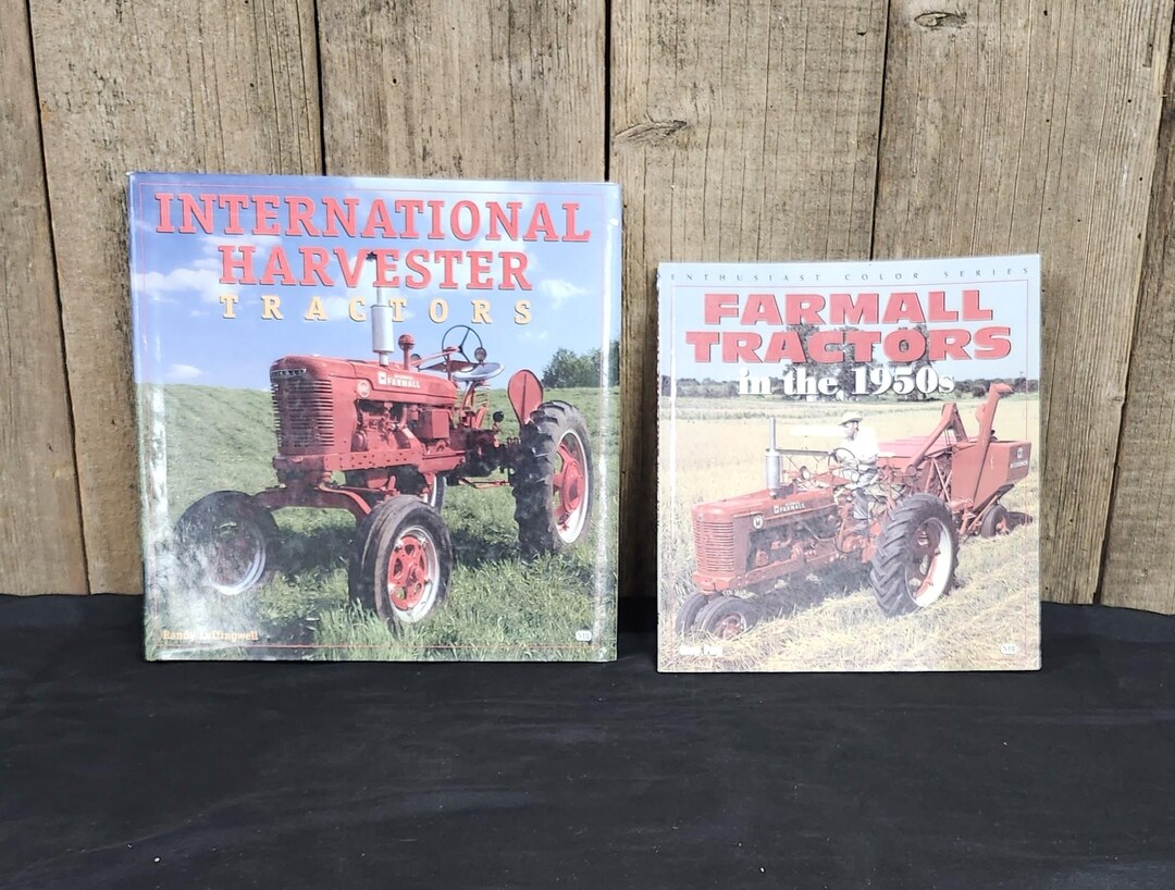 International Harvester & Farmall Tractor History Books - 2 Book Set - Etsy