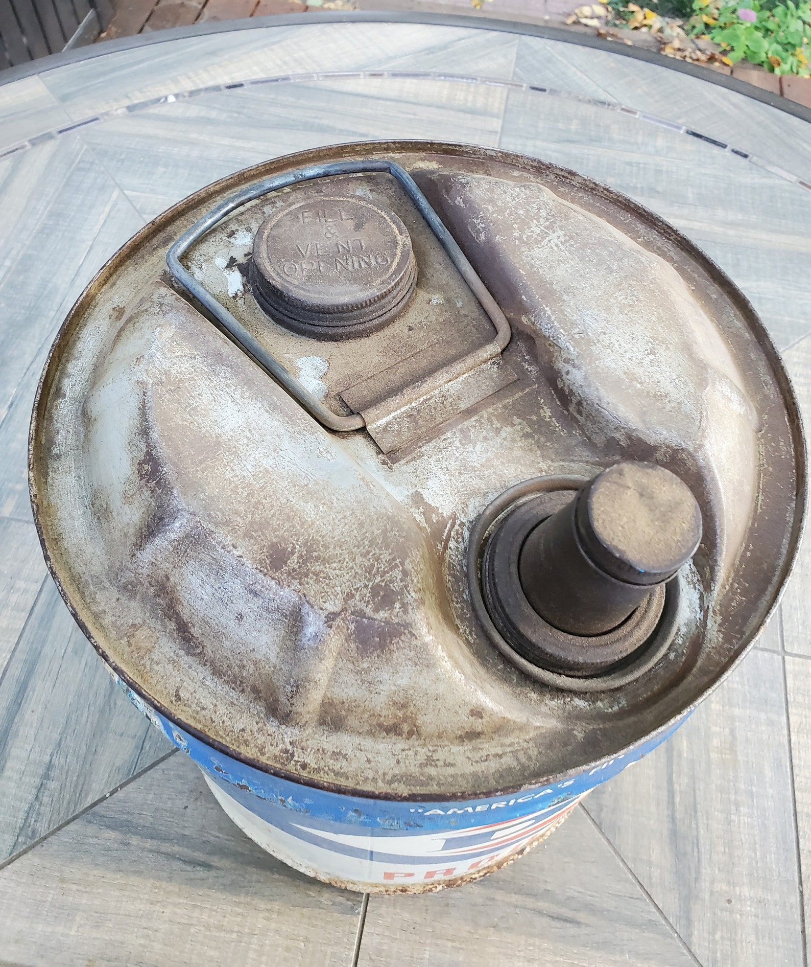 Oil Can DX Oil Can DX Sunray Oil Company 5 Gallon DX Oil - Etsy