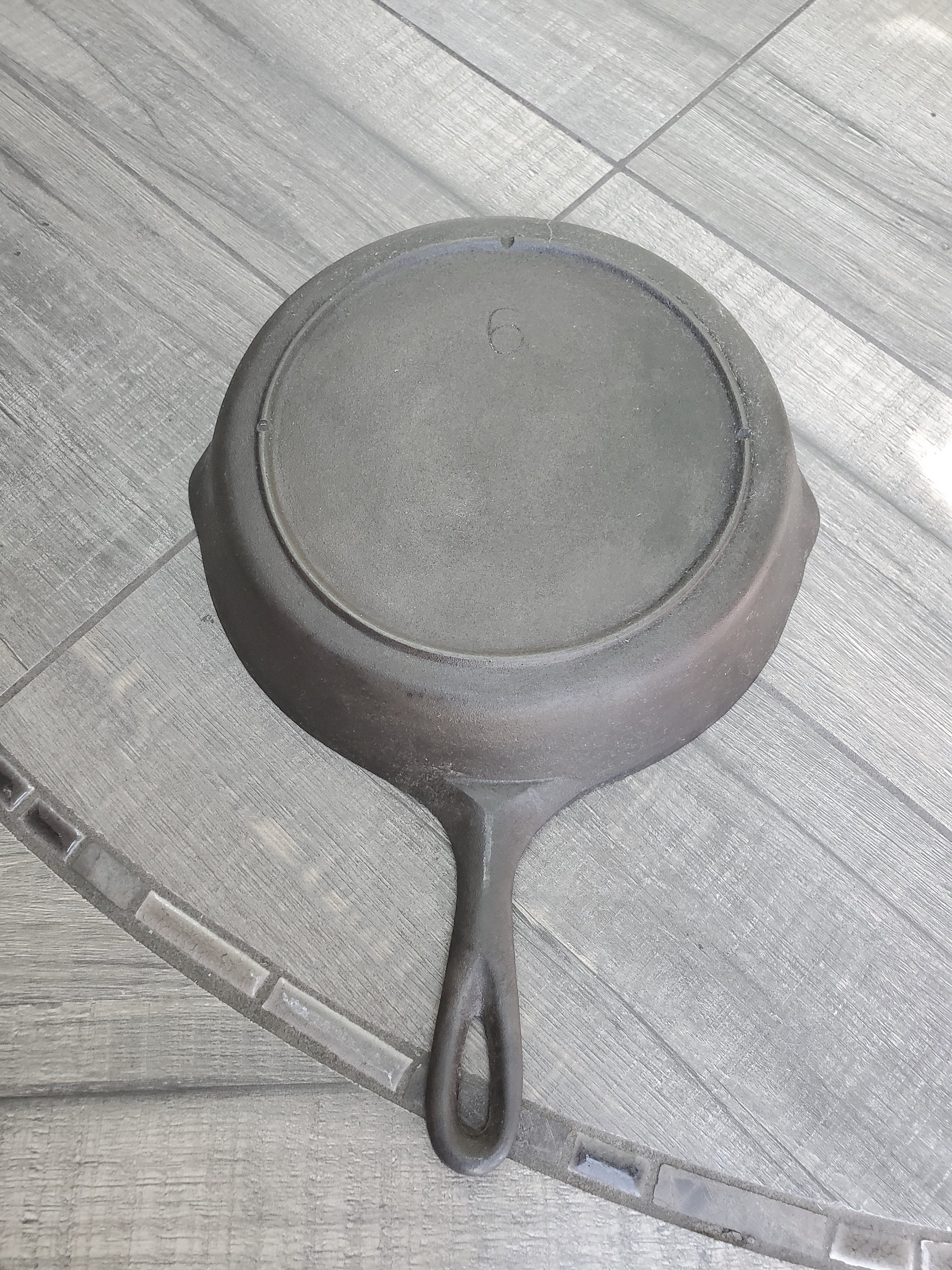Cast Iron Skillet Wagner Ware Sidney O 6 10567 Vintage - Etsy