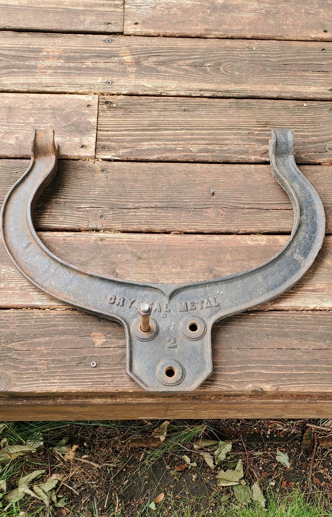 Cast Iron 1886 #2 Bell Upright, Crystal Metal S#2 Bell Upright. Cast ...