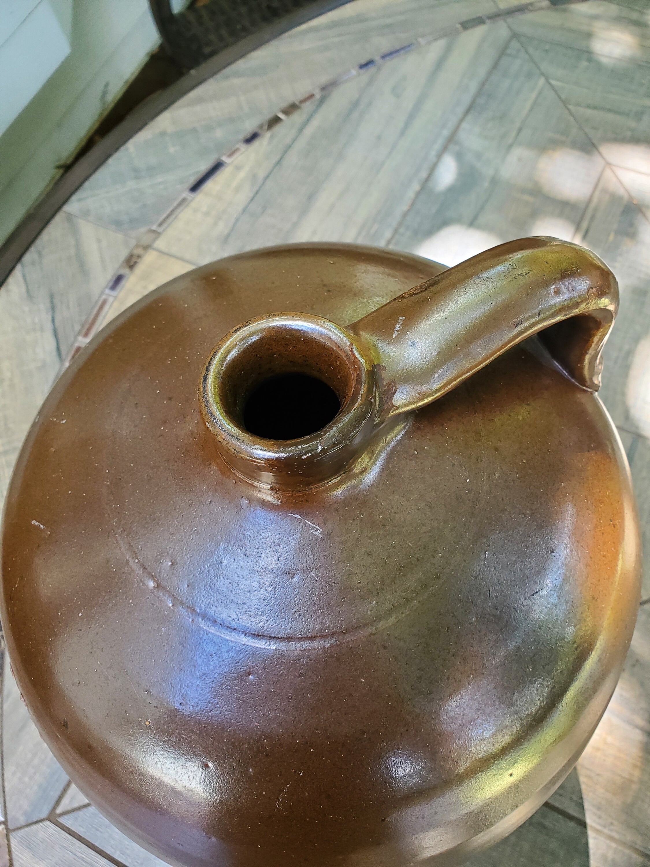 Antique Jug, Brown Beehive Shoulder Jug, Handturned Jug, Vintage Jug ...