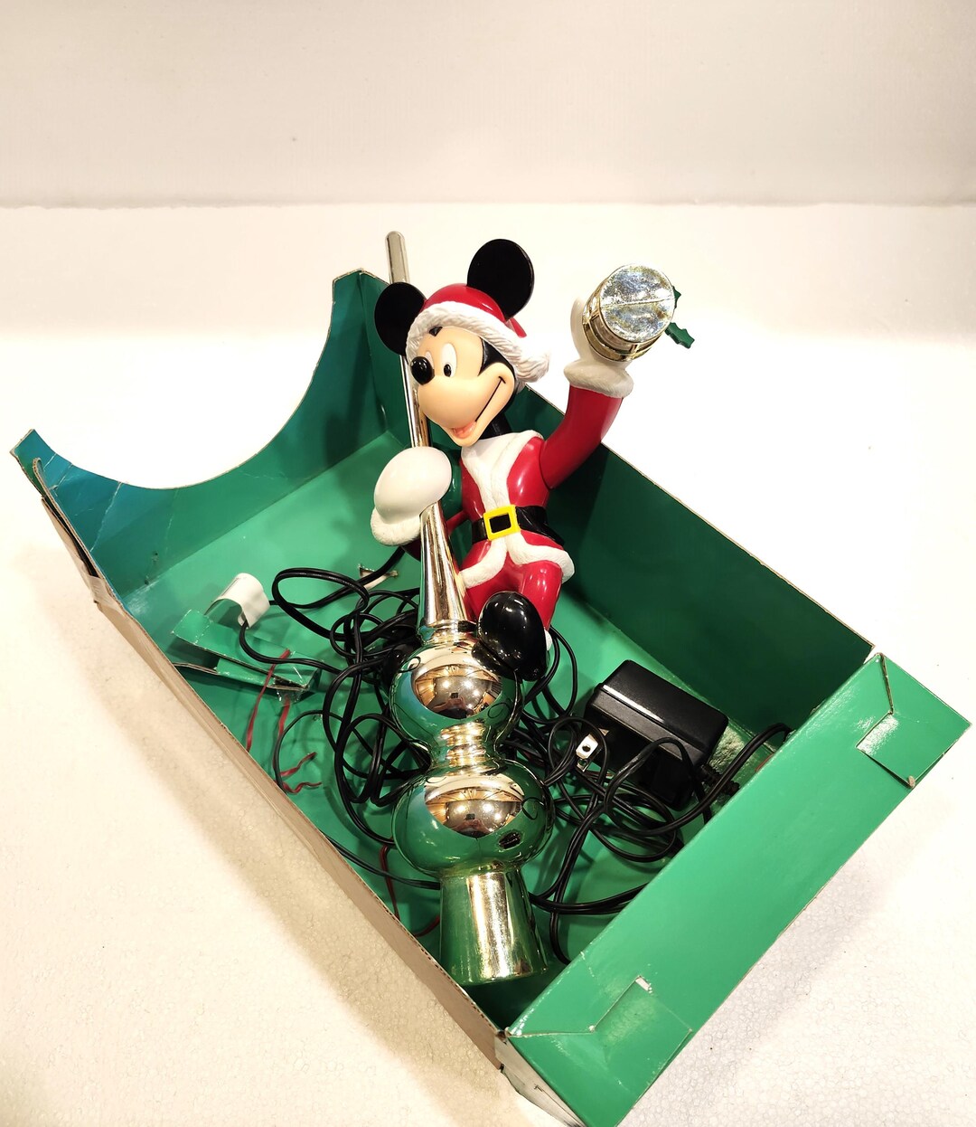 Mickey Mouse Tree Topper, Mickey Mouse Lighted Mechanical Tree Topper ...