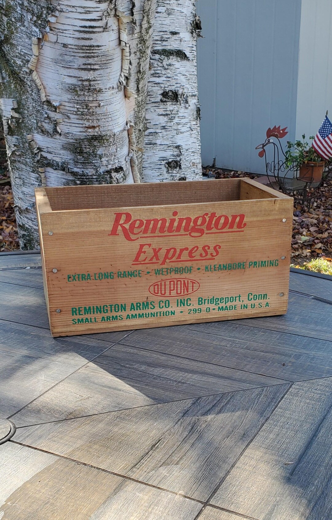 Remington Express Ammo Box, Remington Wooden Box, Remington Wood Box ...