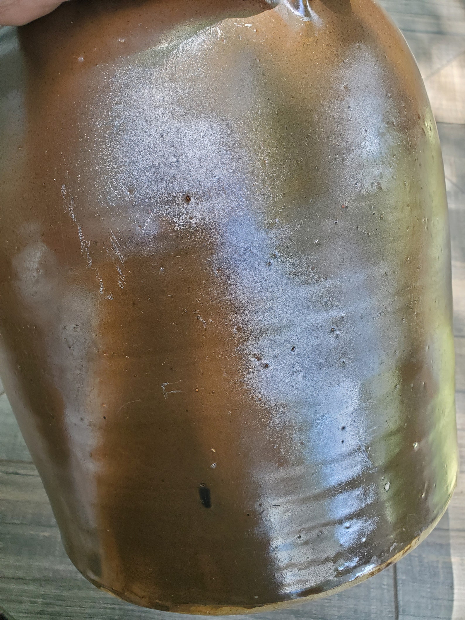 Antique Jug, Brown Beehive Shoulder Jug, Handturned Jug, Vintage Jug ...