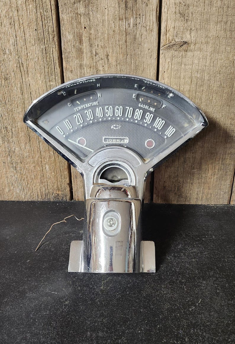 1950's Chevrolet Bel Air Speedometer Gasoline Temperature Oil - Etsy