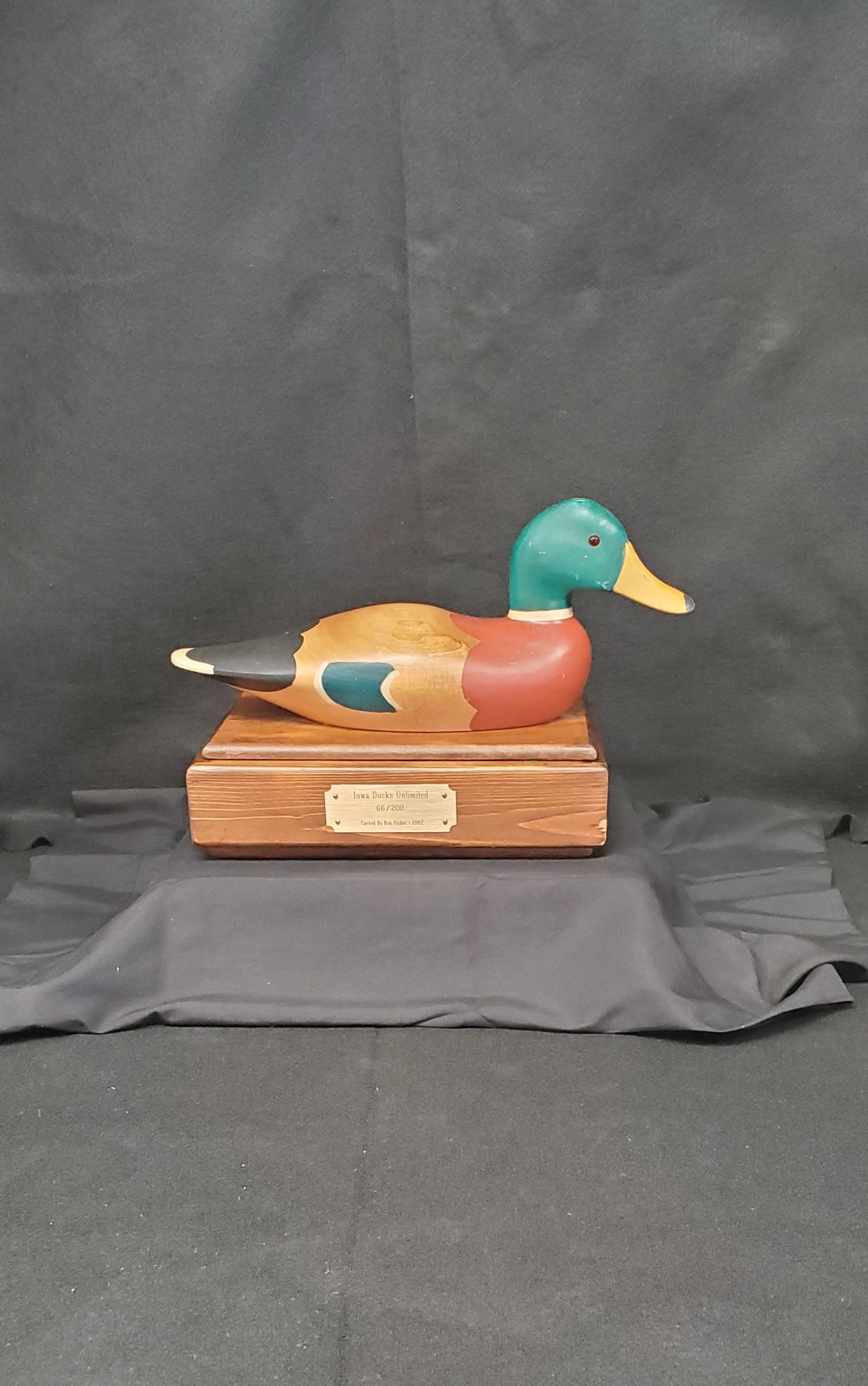 Ducks Unlimited Mallard Duck Decoy Box. Limited Edition Decoy, Mallard ...