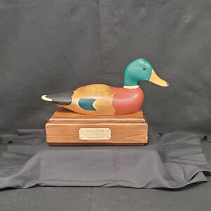 Ducks Unlimited Mallard Duck Decoy Box. Limited Edition Decoy, Mallard ...